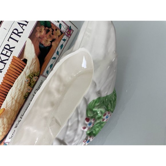 Giftco Inc | Dining | Vintage Giftco Inc Swan Cracker Tray Holiday ...